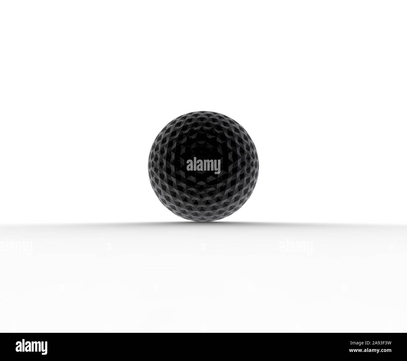 Golf ball With Shadow on white Stock Photo - Alamy