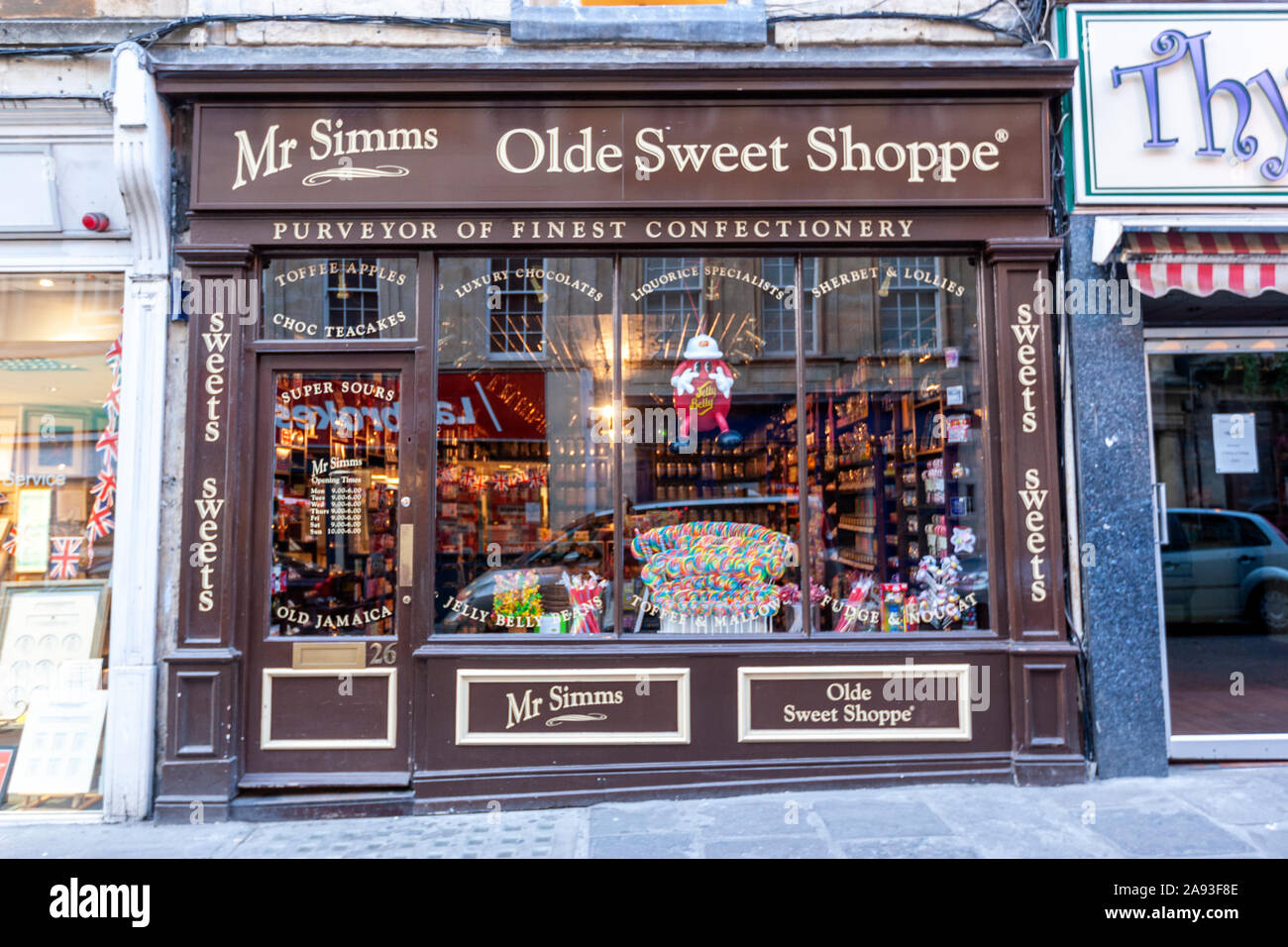 Mr simms olde sweet shoppe hi-res stock photography and images - Alamy