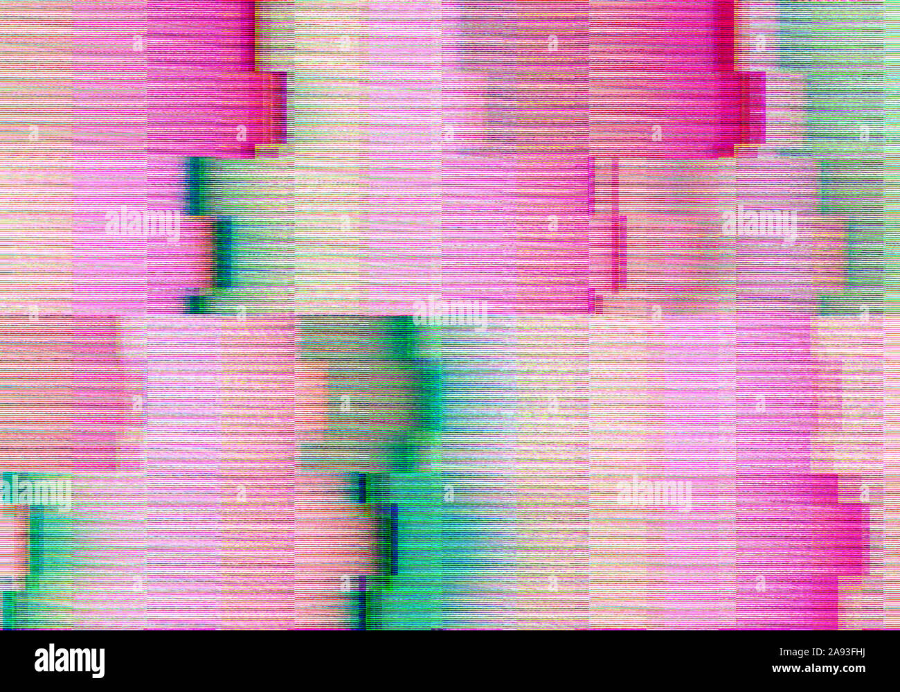 Glitch noise texture hi-res stock photography and images - Alamy