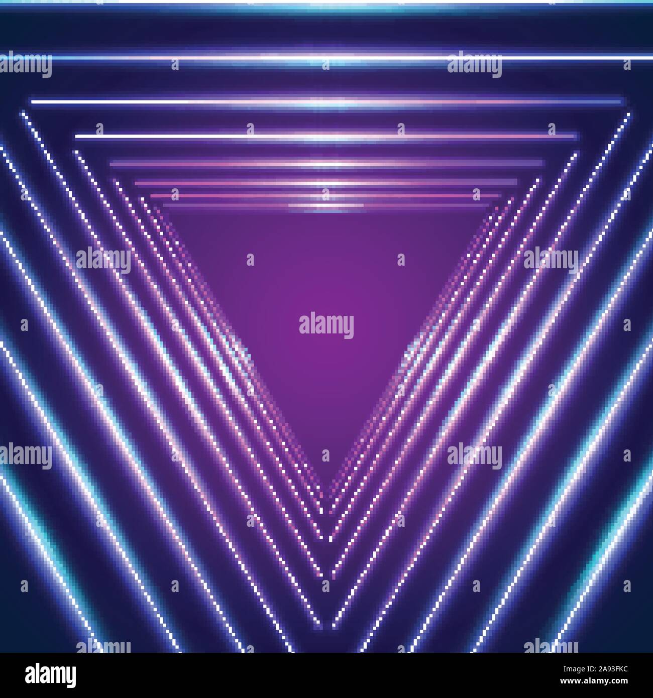 Bright neon triangle lines background Stock Vector Image & Art - Alamy