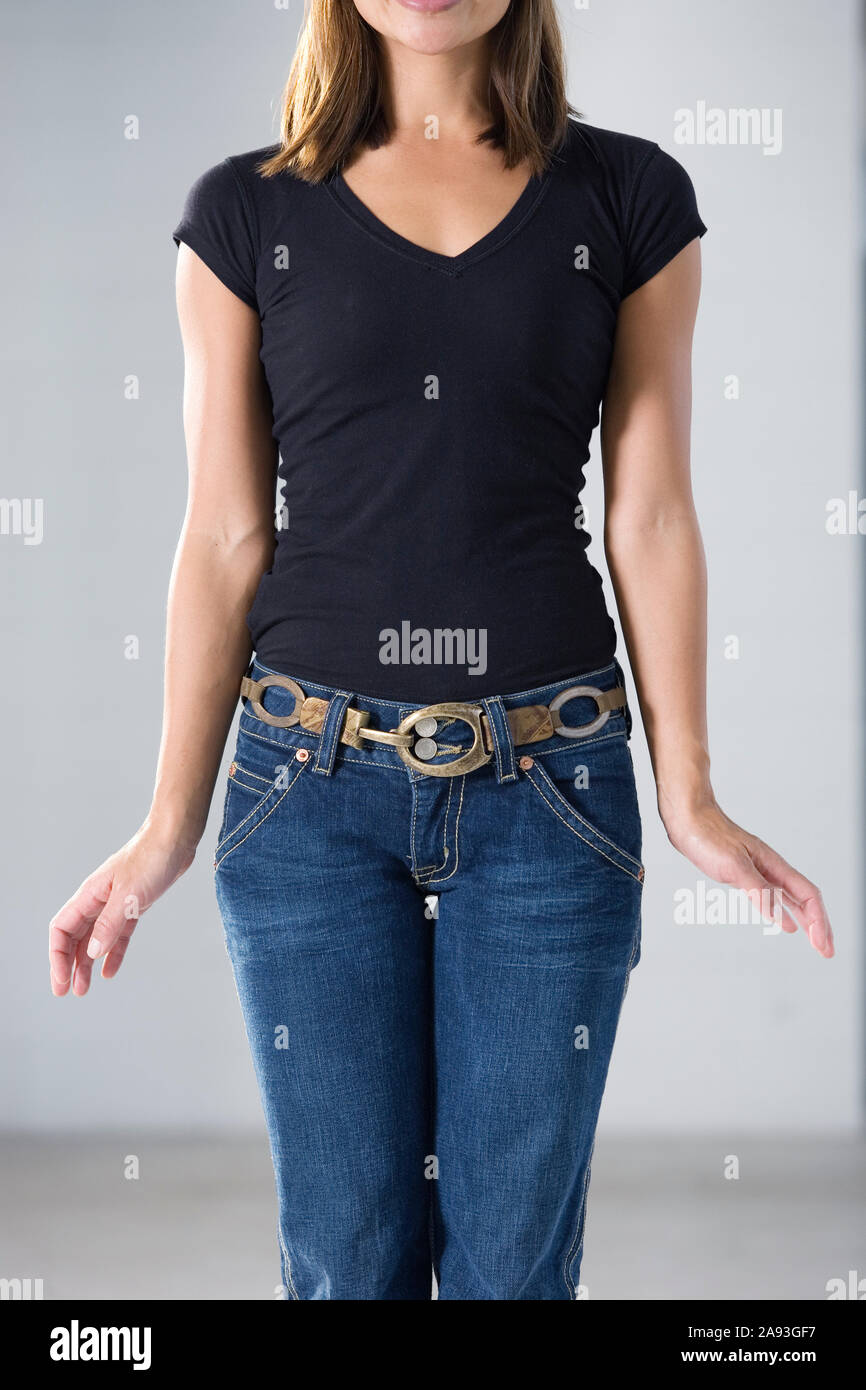 Slender figure stands hi-res stock photography and images - Alamy