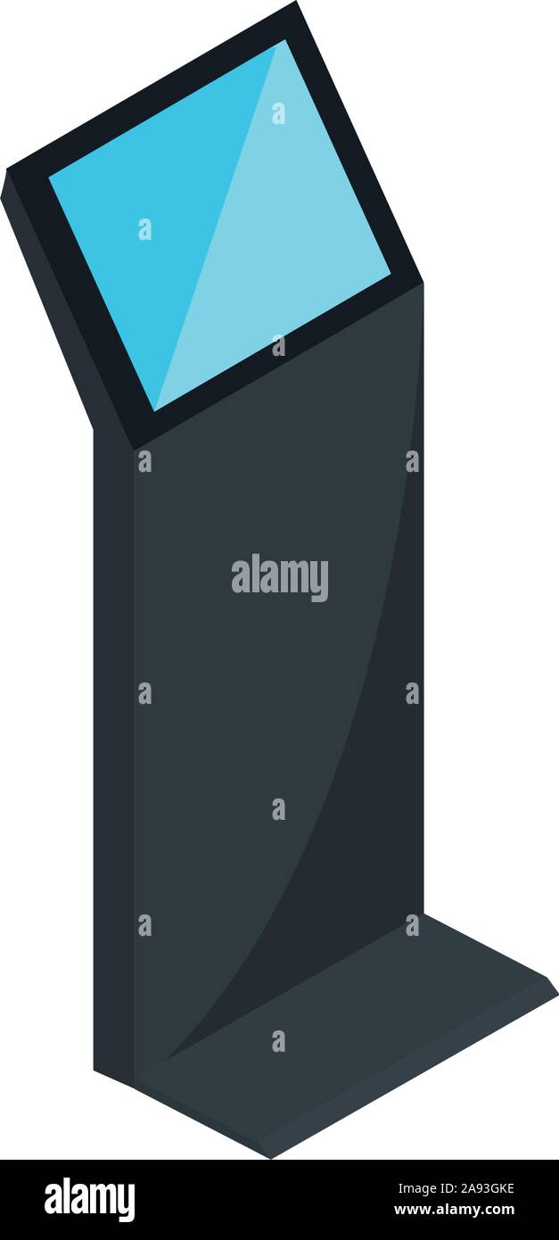 turn service computer technology hardware device vector illustration ...