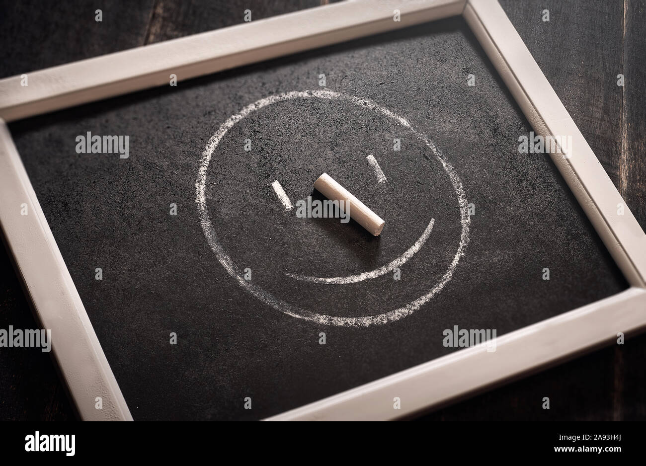 Modern smile icon black background, chalk board. Great design for any ...