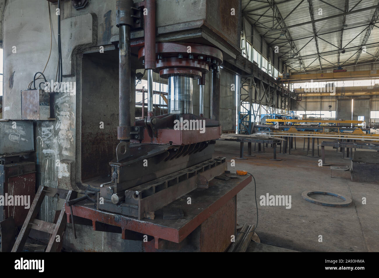 Hydraulic forging press hi-res stock photography and images - Alamy