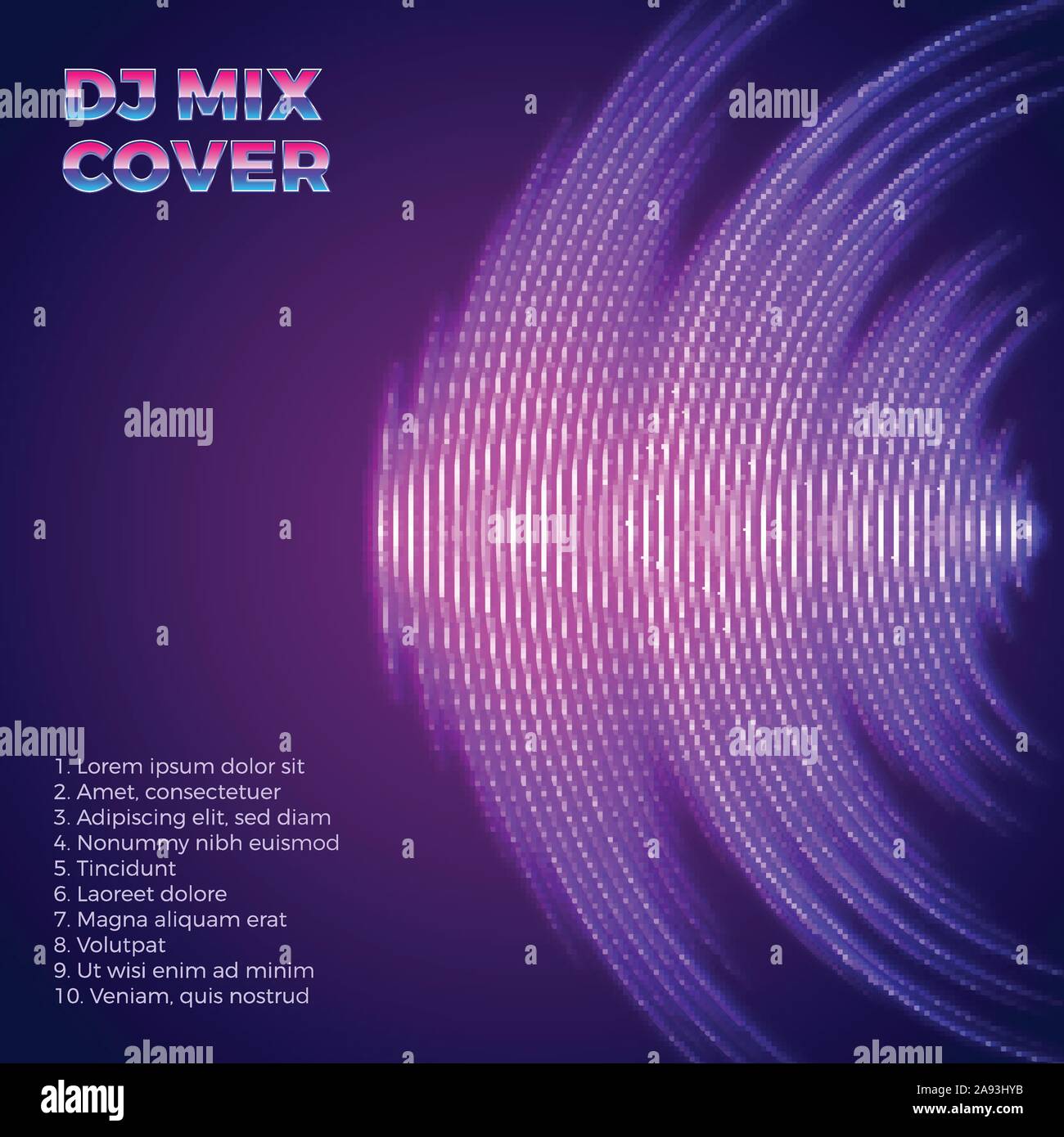 Wave grooves Stock Vector Images - Alamy