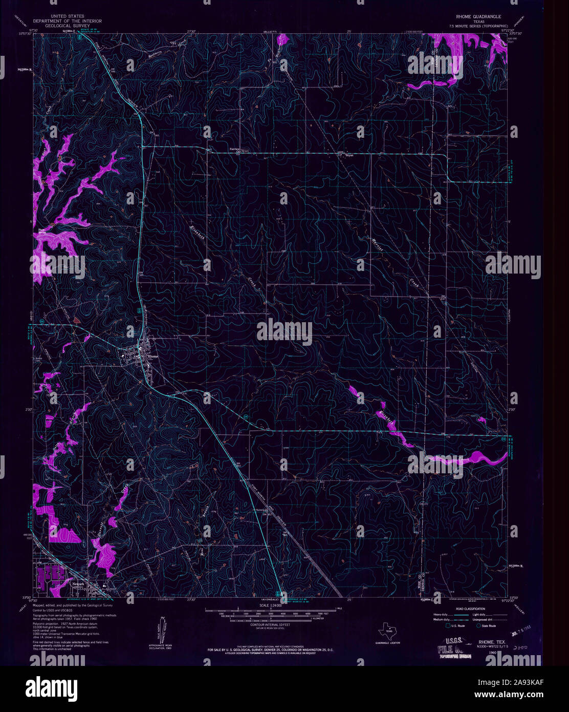 Map of rhome hi-res stock photography and images - Alamy