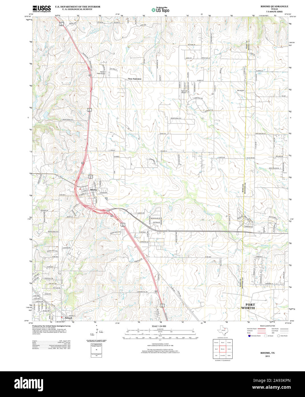 Map of rhome hi-res stock photography and images - Alamy