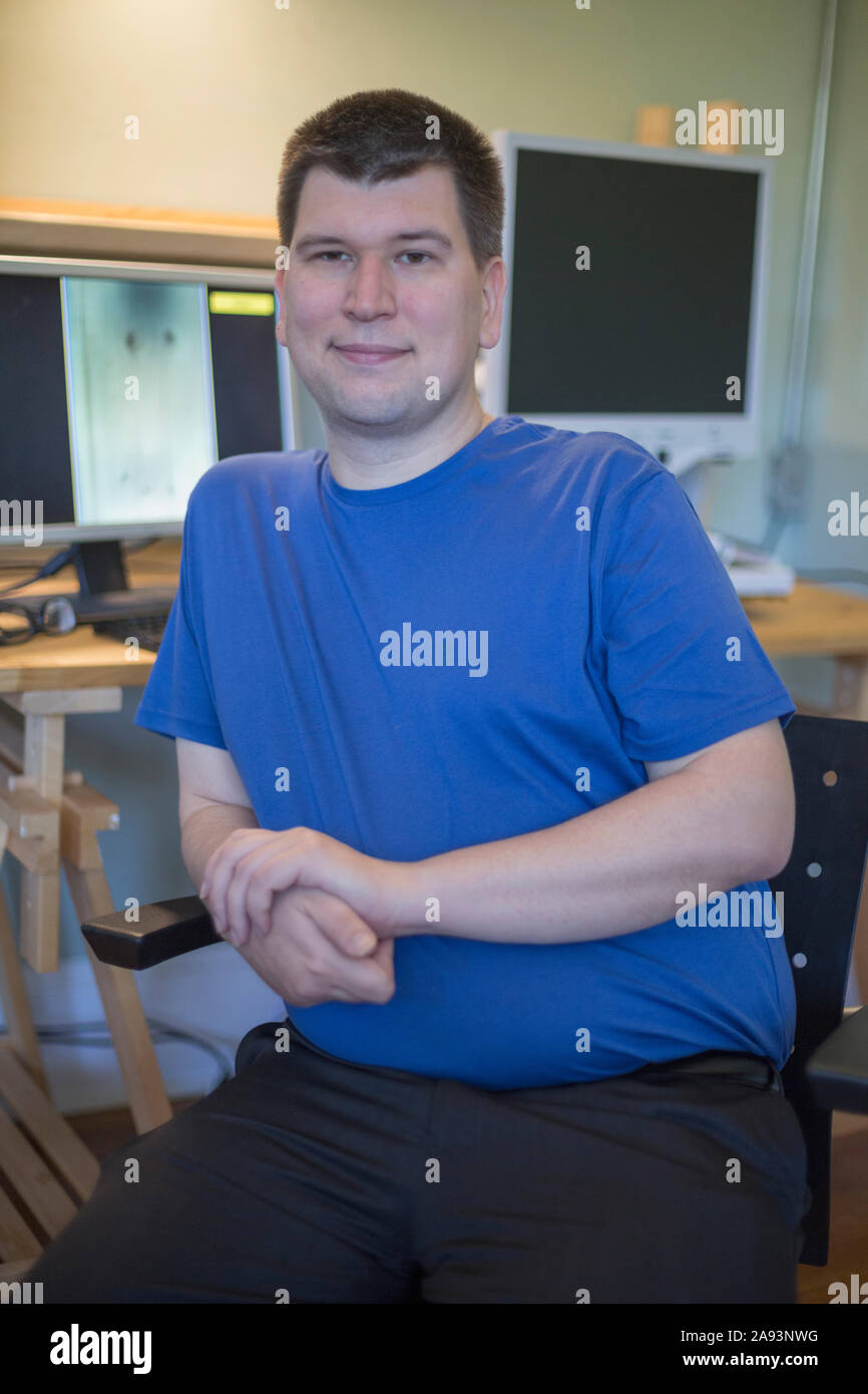 Visual impairment monitor hi-res stock photography and images - Alamy