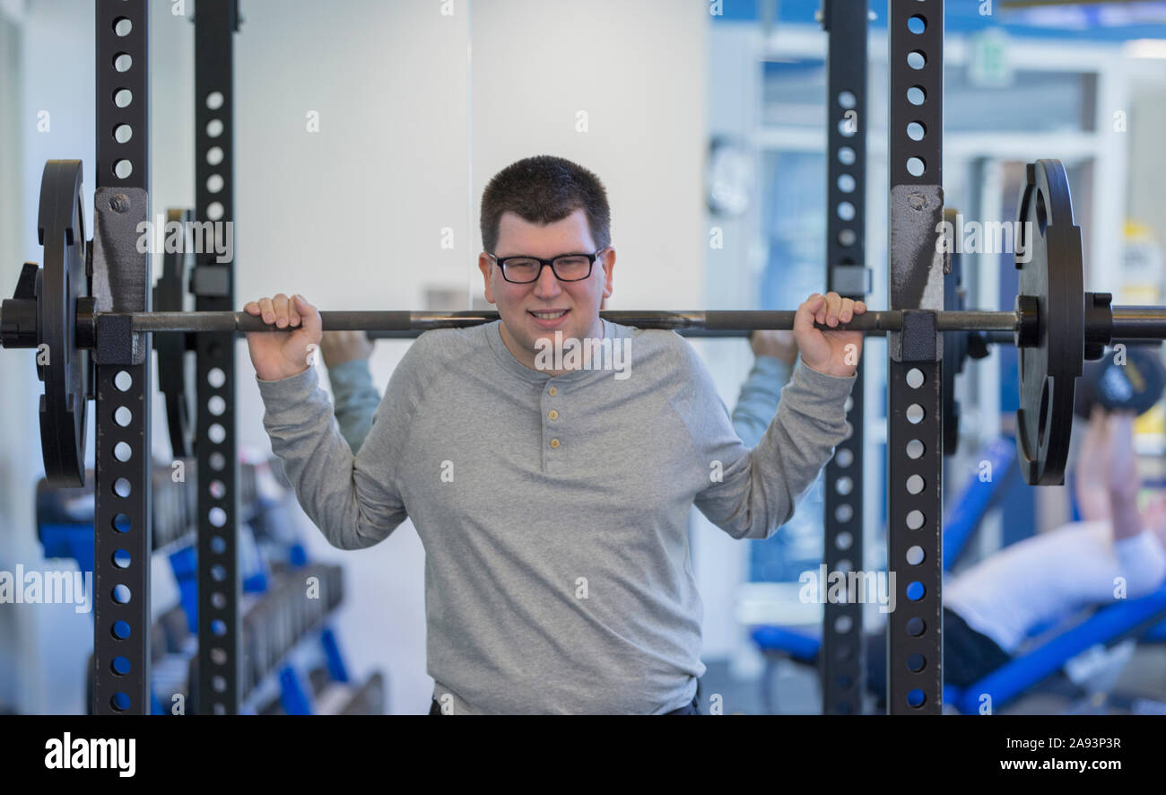 Dumbbell visual hi-res stock photography and images - Alamy