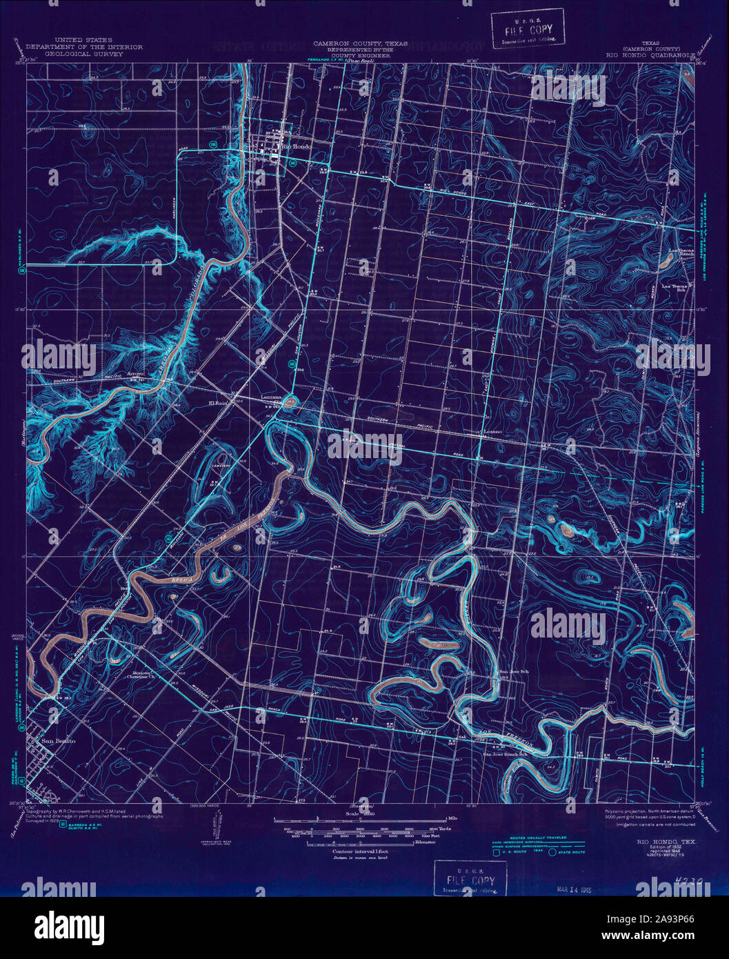 Hondo map hi-res stock photography and images - Alamy