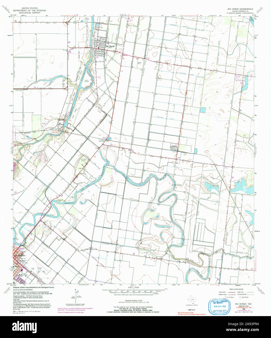 Map of hondo hi-res stock photography and images - Alamy