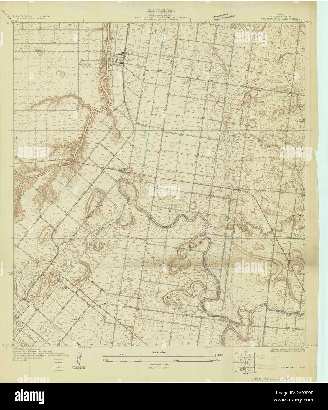 Map of hondo hi-res stock photography and images - Alamy