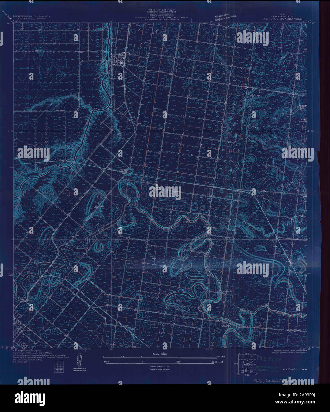 Map of hondo hi-res stock photography and images - Alamy