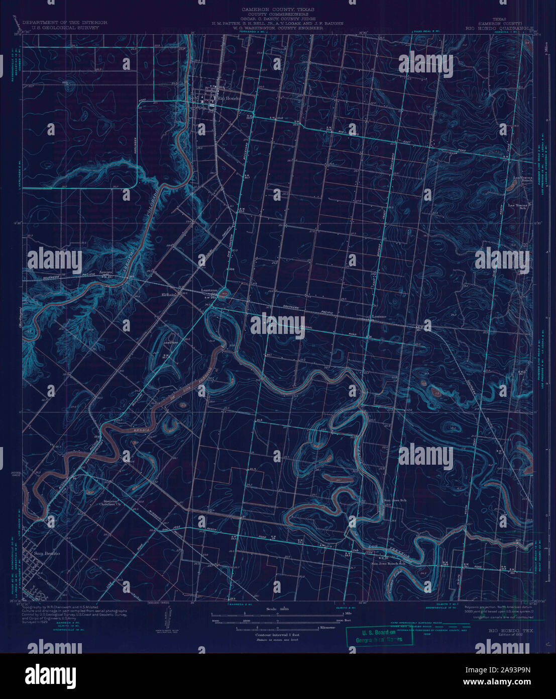 Hondo map hi-res stock photography and images - Alamy