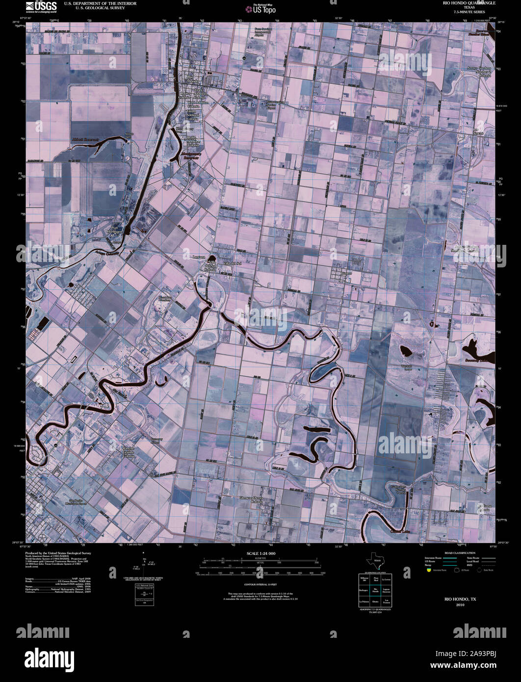 Map of hondo hi-res stock photography and images - Alamy