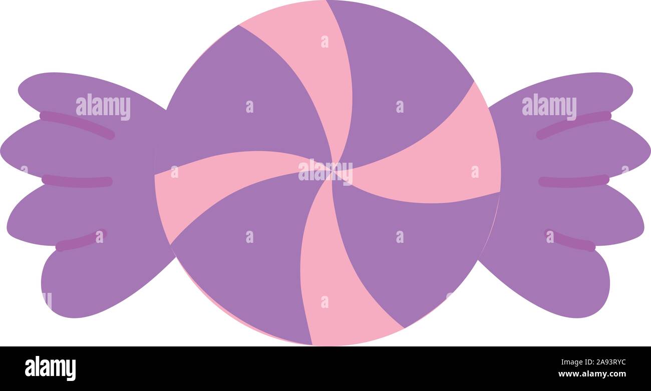 sweet hard candy tasty icon on white background vector illustration ...