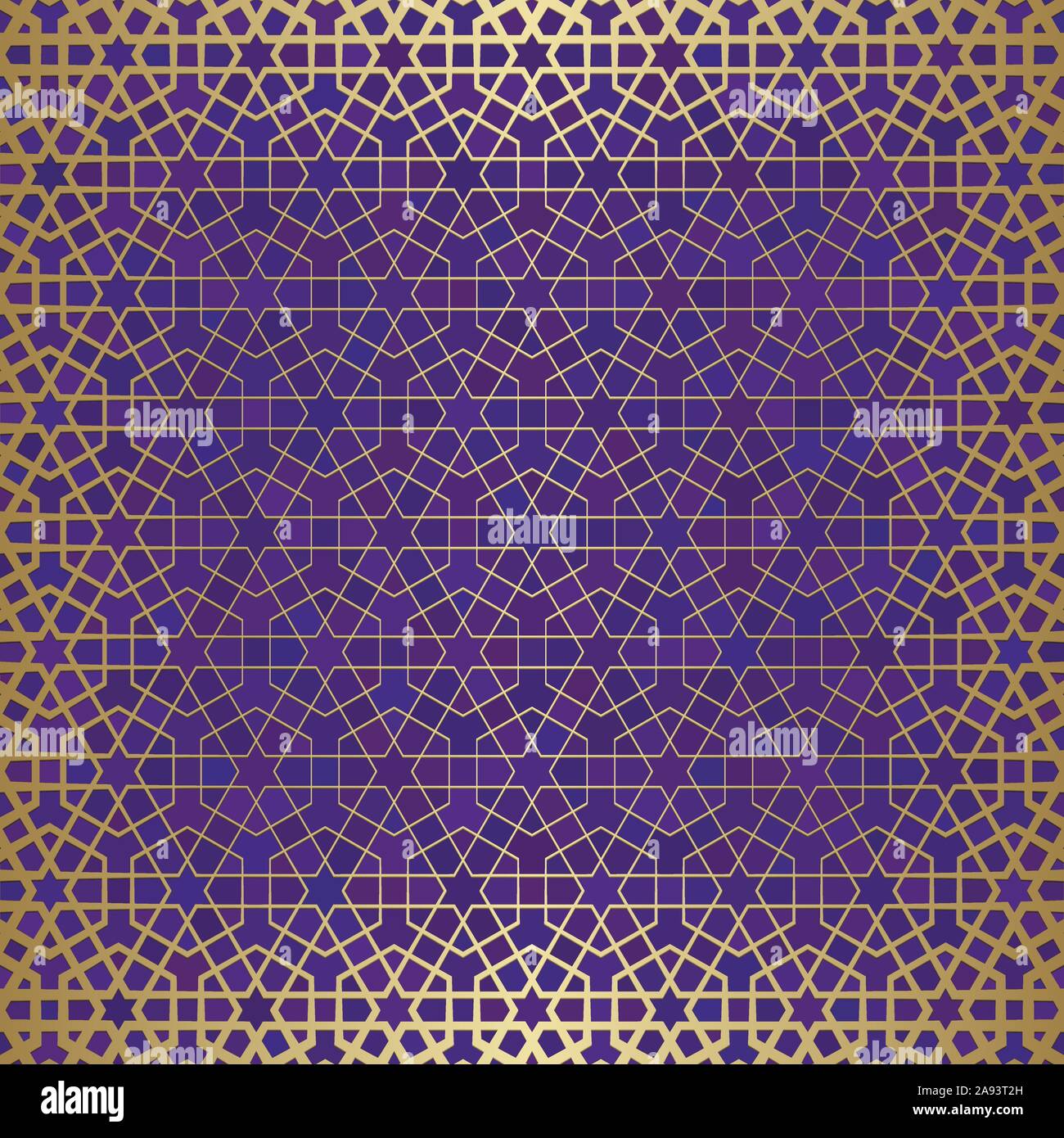 Abstract background with islamic ornament, arabic geometric texture ...