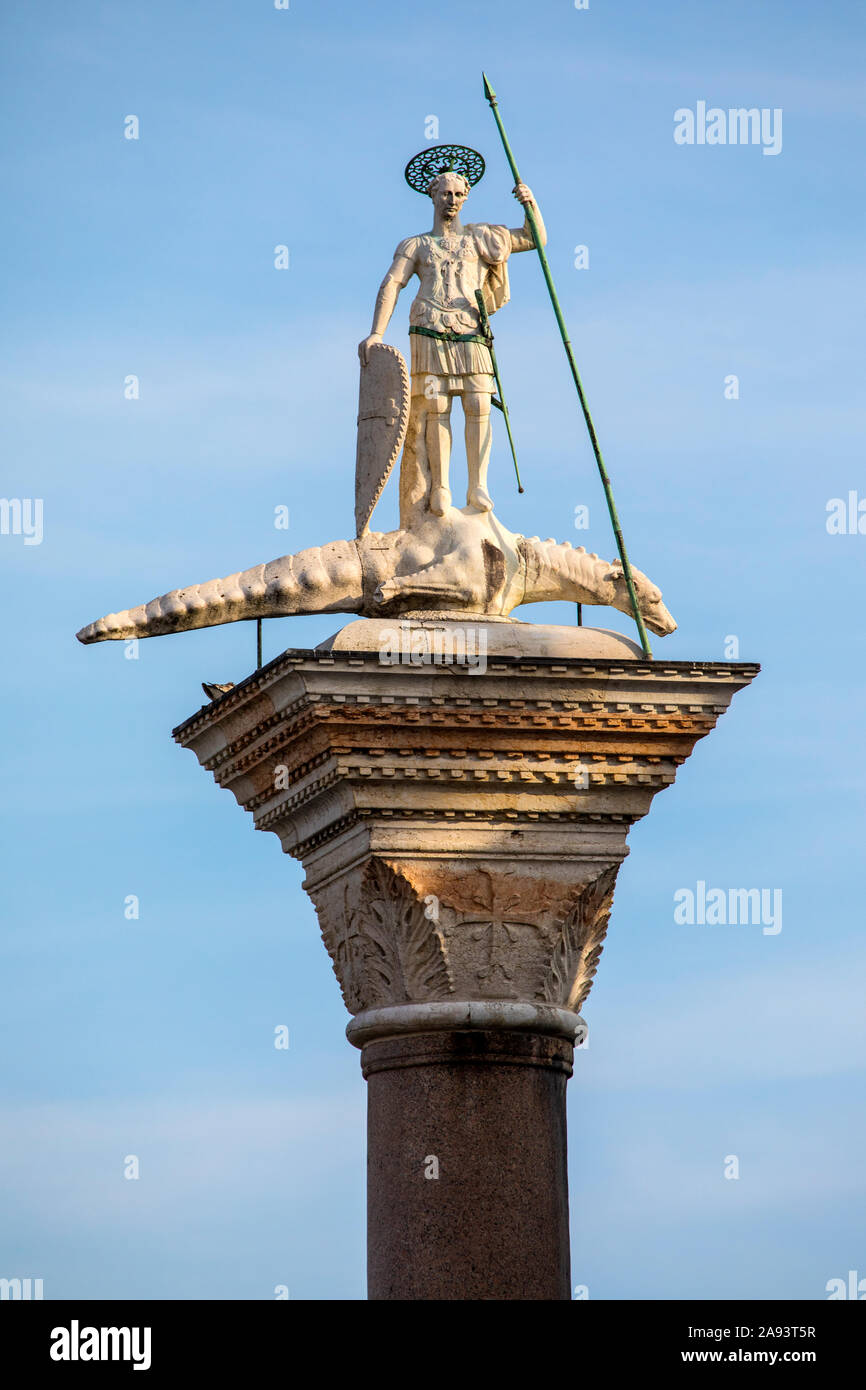 St theodore statue st marks square hi-res stock photography and images ...