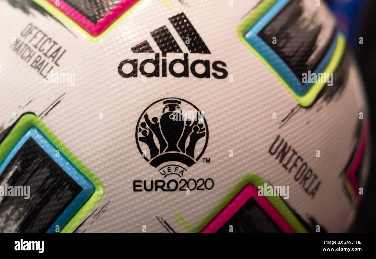 10 November 2019 London, United Kingdom. The official ball of the ...