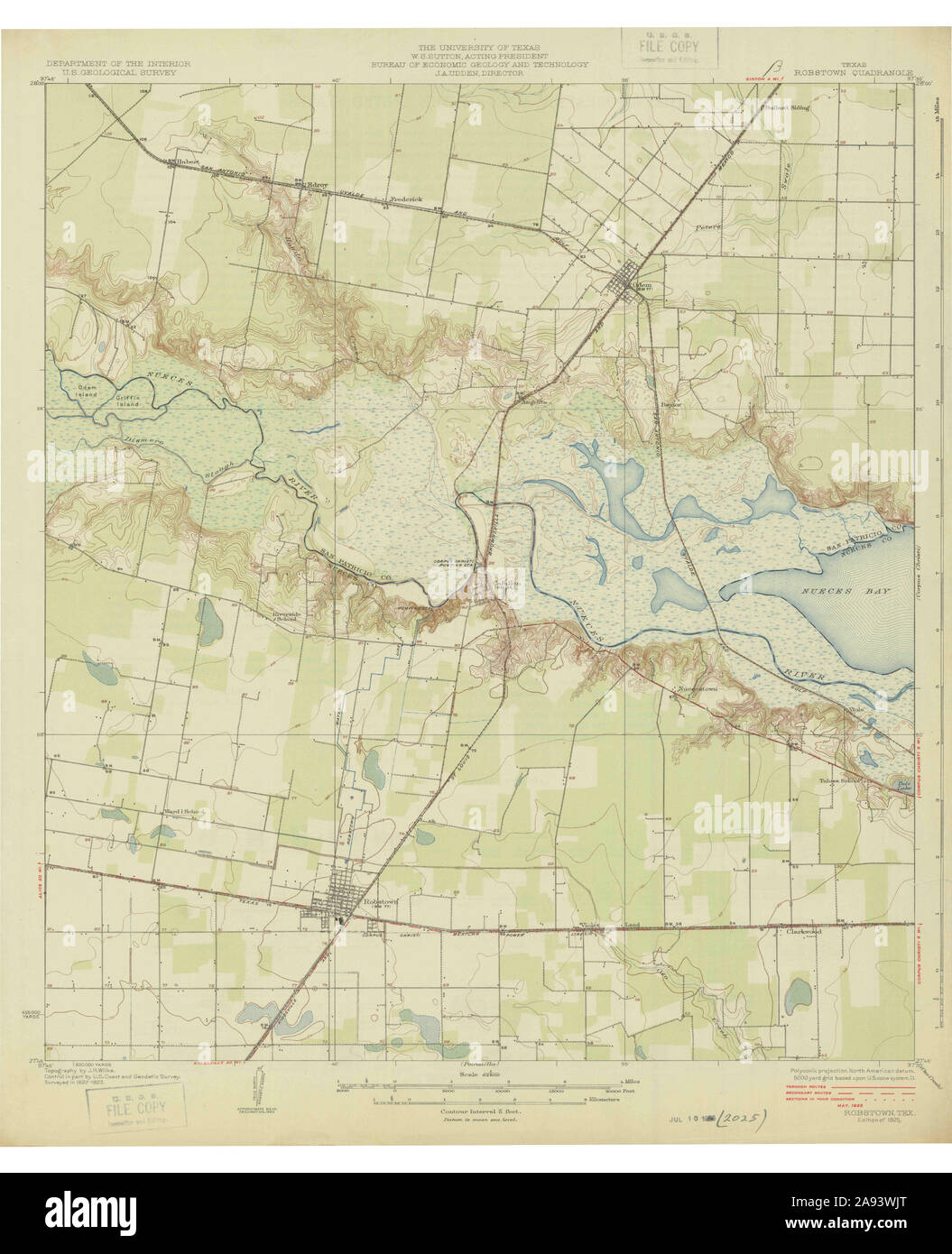 Map of robstown hi-res stock photography and images - Alamy