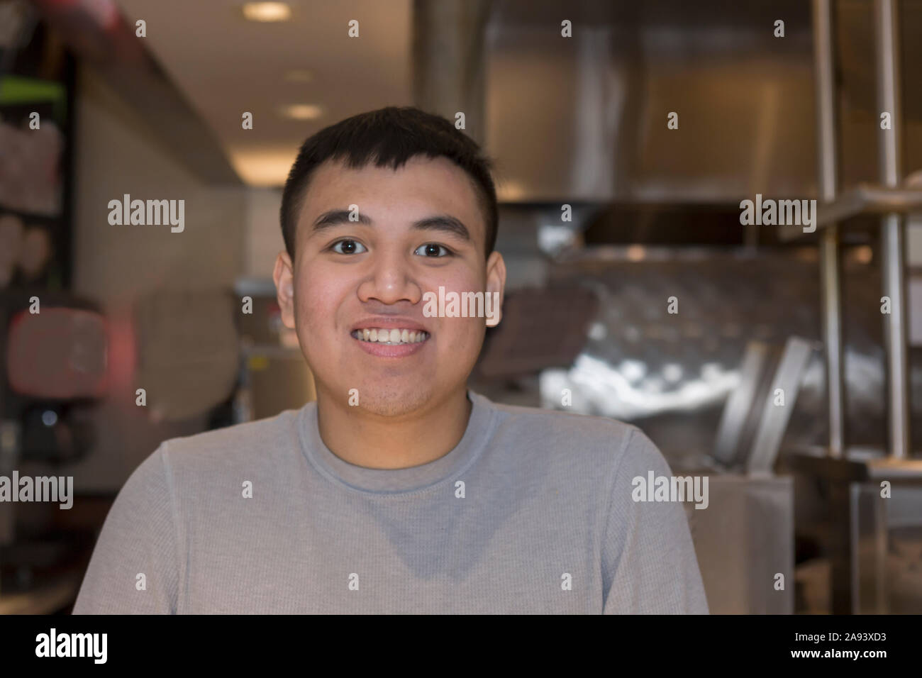 Teenager with autism hi-res stock photography and images - Alamy