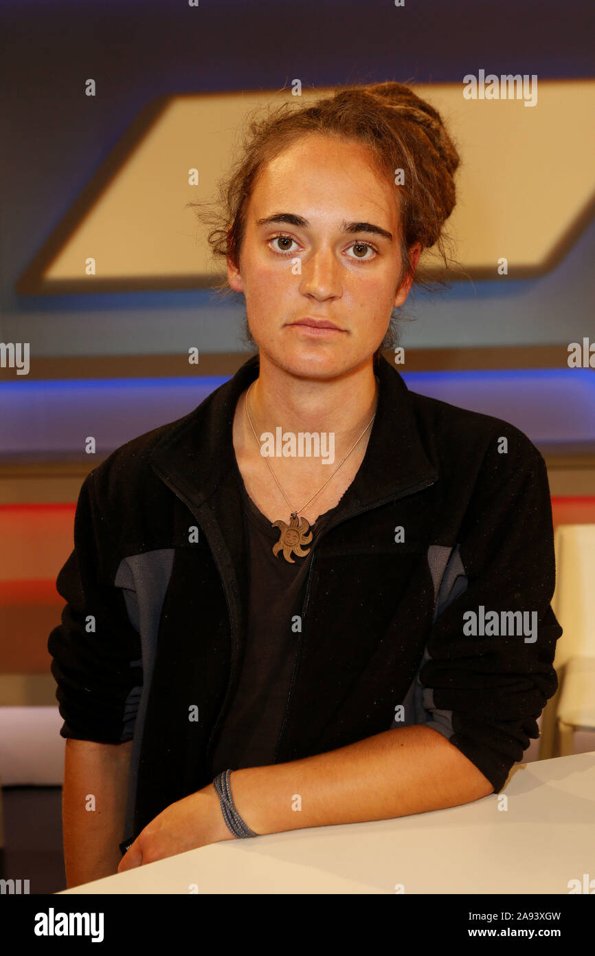 06 November 2019, Germany (German), Cologne: Activist Carola Rackete ...