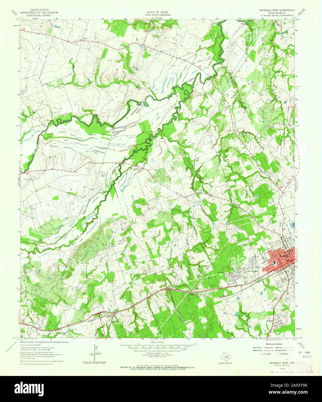 Rockdale map hi-res stock photography and images - Alamy