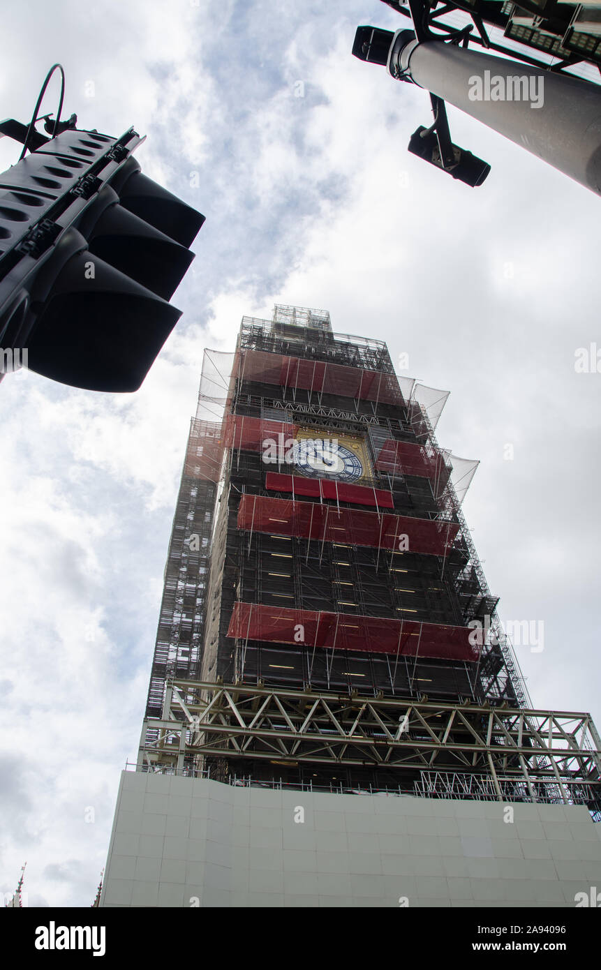 Big ben construction hi-res stock photography and images - Alamy