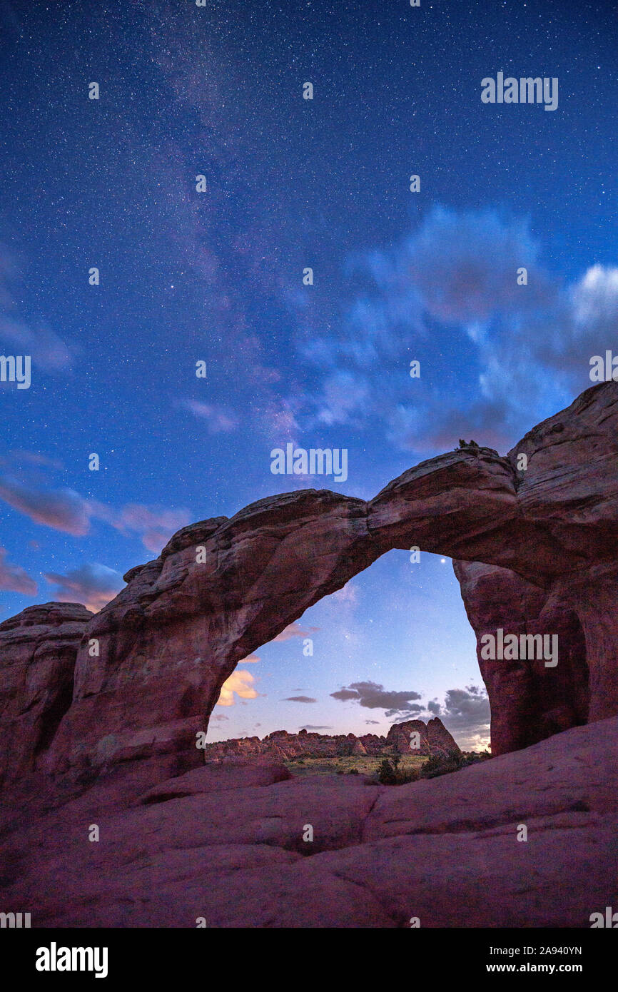 Arches at Twilight 2 Stock Photo - Alamy