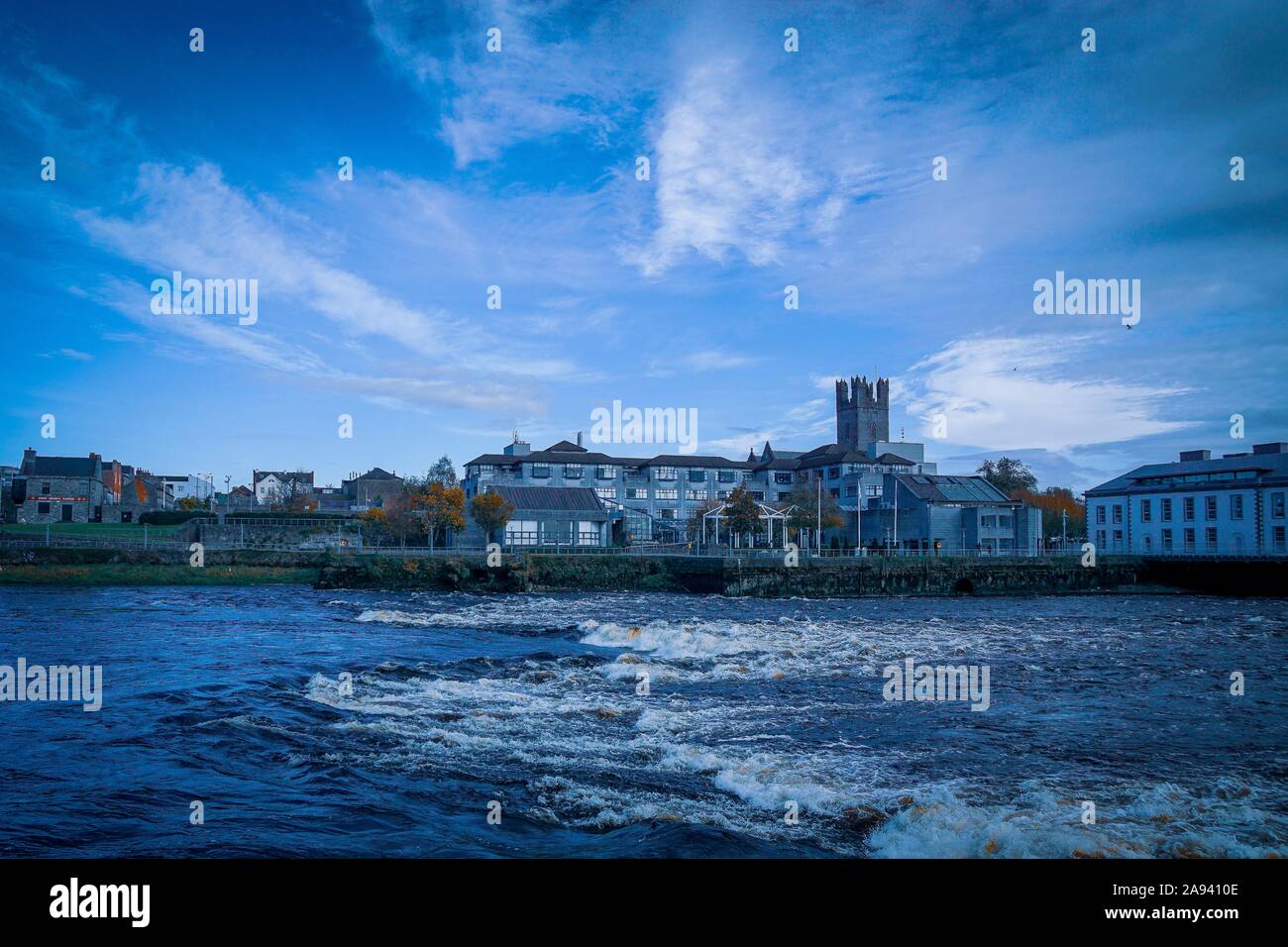 Limerick city river walk hi-res stock photography and images - Alamy