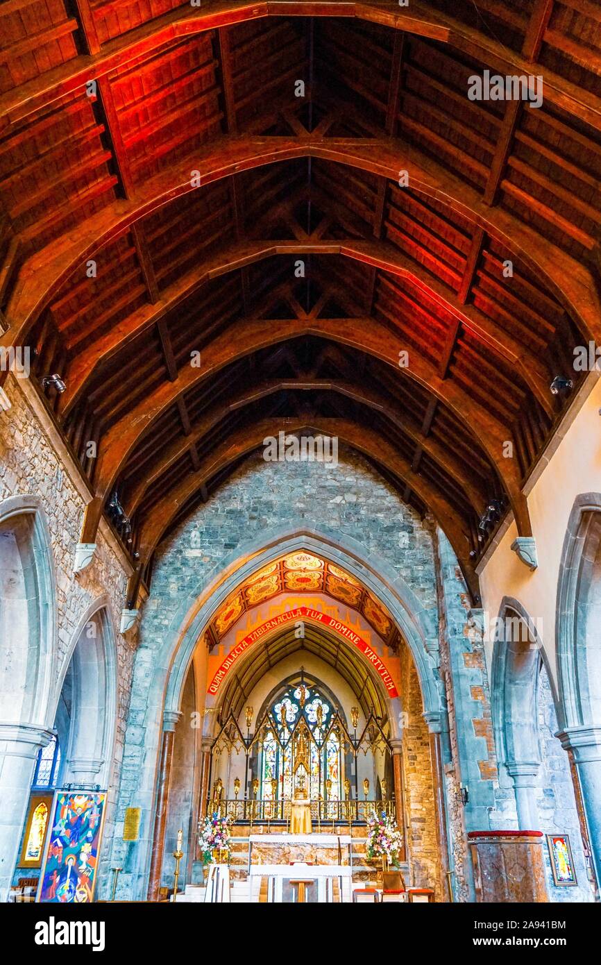 Holy Trinity Abbey, Adare, Ireland Stock Photo - Alamy