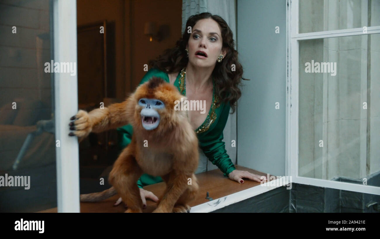 London.UK. Ruth Wilson and The Golden Monkey (voiced by Brian in a ...