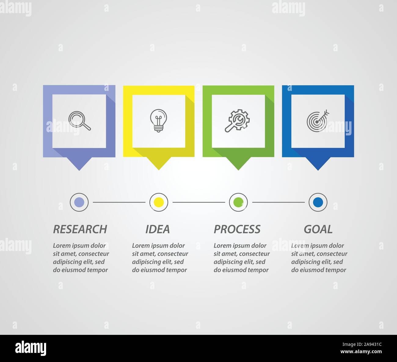 Workflow logo Stock Vector Images - Alamy