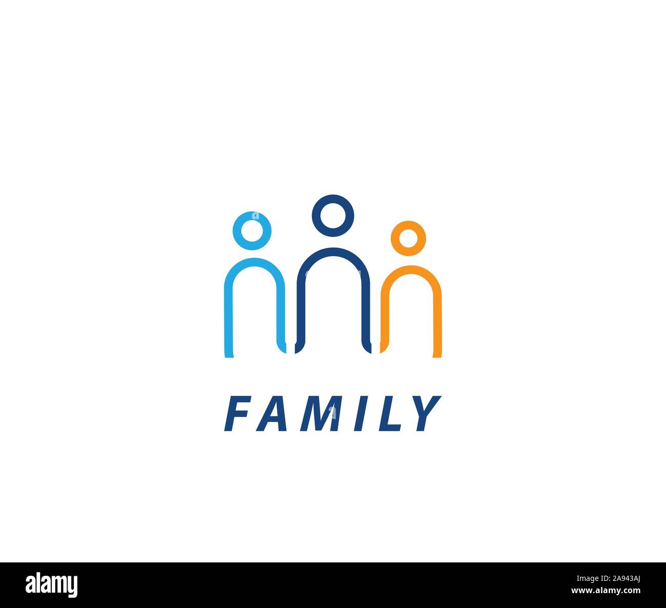 Connecting family Stock Vector Images - Alamy