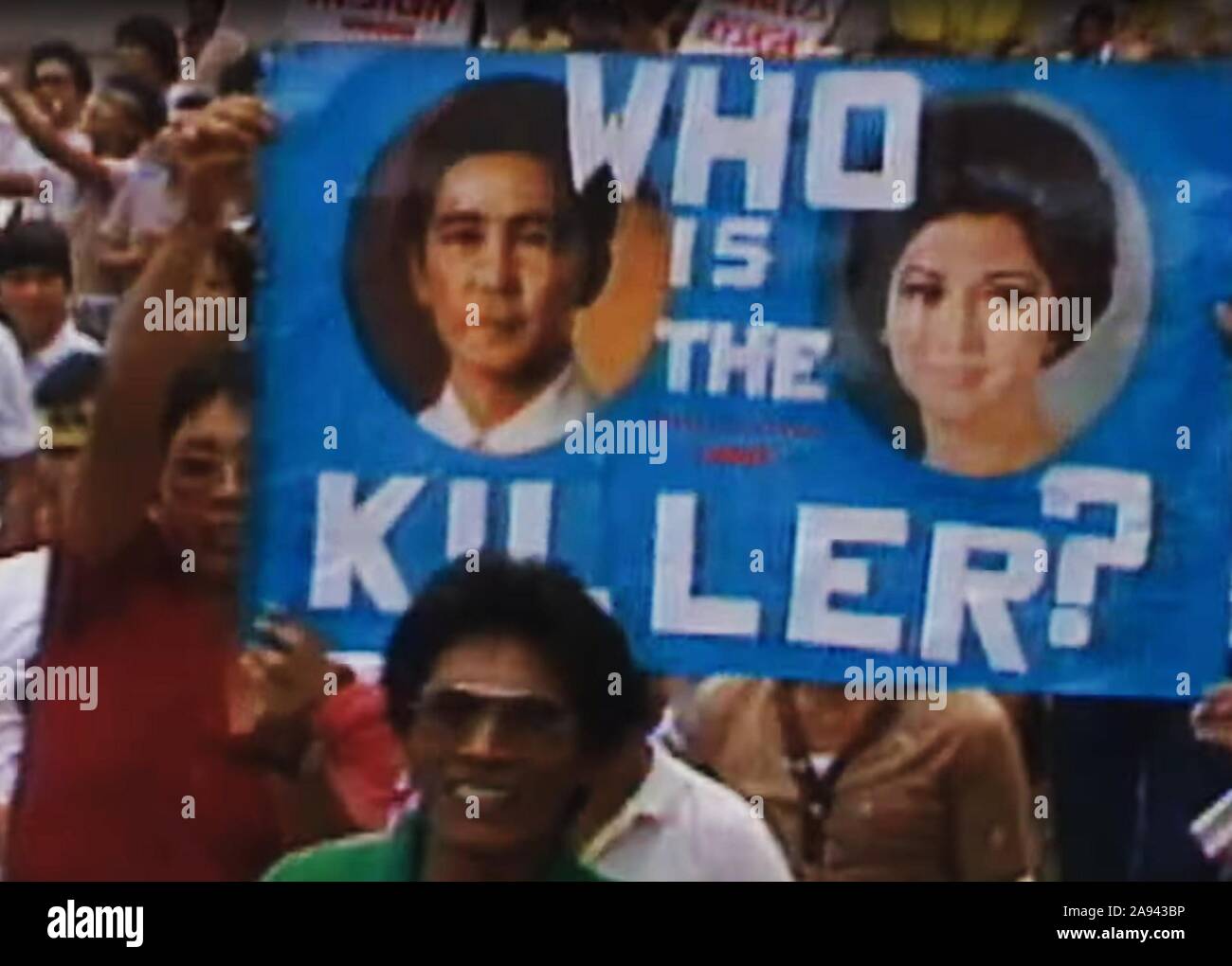THE KINGMAKER, crowd protesting the dictatorship of Ferdinand Marcos ...