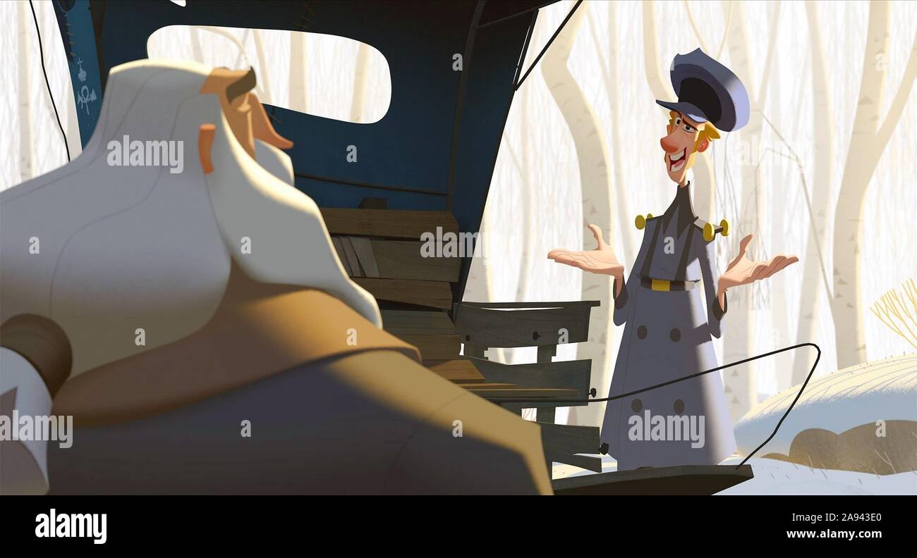 KLAUS, from left: Klaus (voice: J.K. Simmons), Jesper (voice: Jason ...
