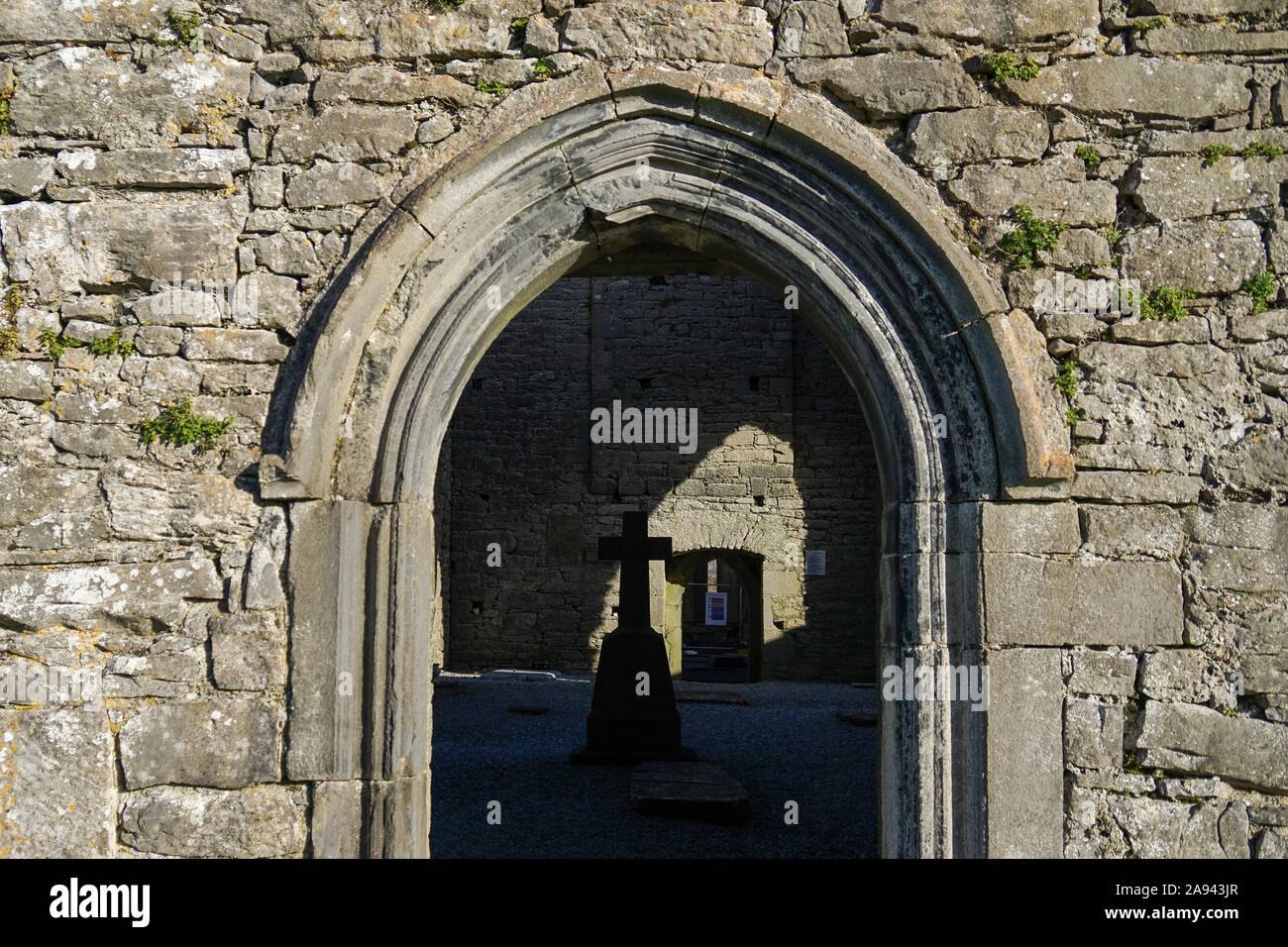 Corcomroe Abbey, The Burren, County Clare, Ireland Stock Photo - Alamy