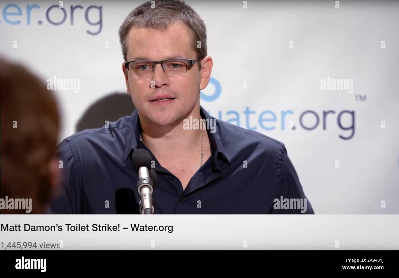 MR. TOILET: THE WORLD S #2 MAN, Matt Damon, 2019. © Argot Pictures ...