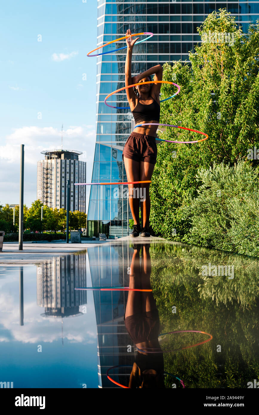 Hula dance movement hi-res stock photography and images - Alamy