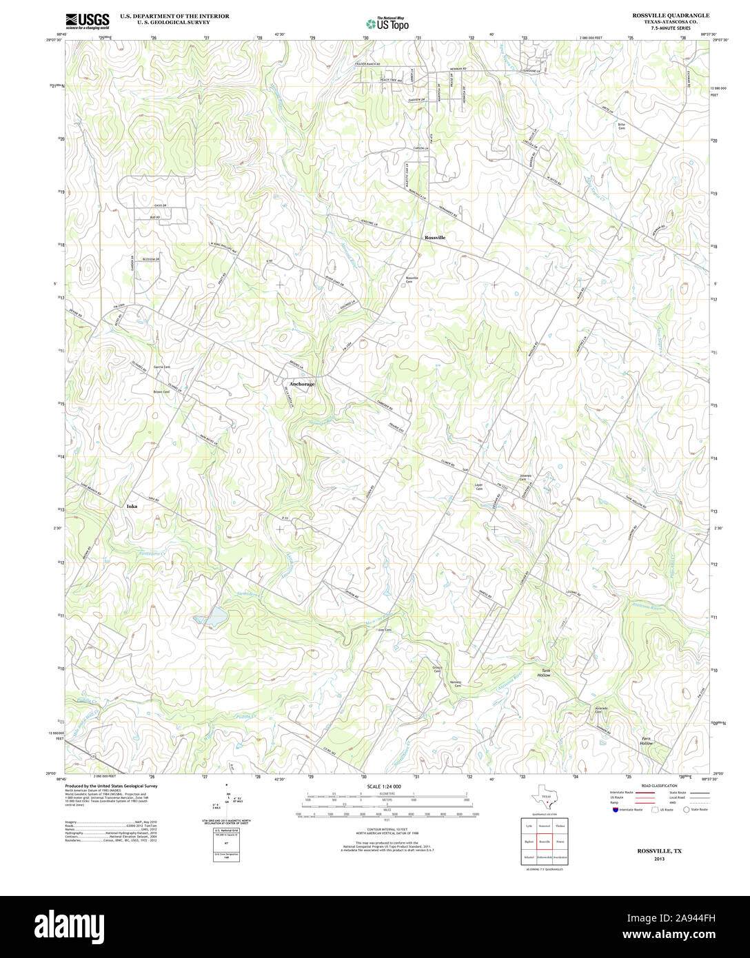 Map of rossville hi-res stock photography and images - Alamy