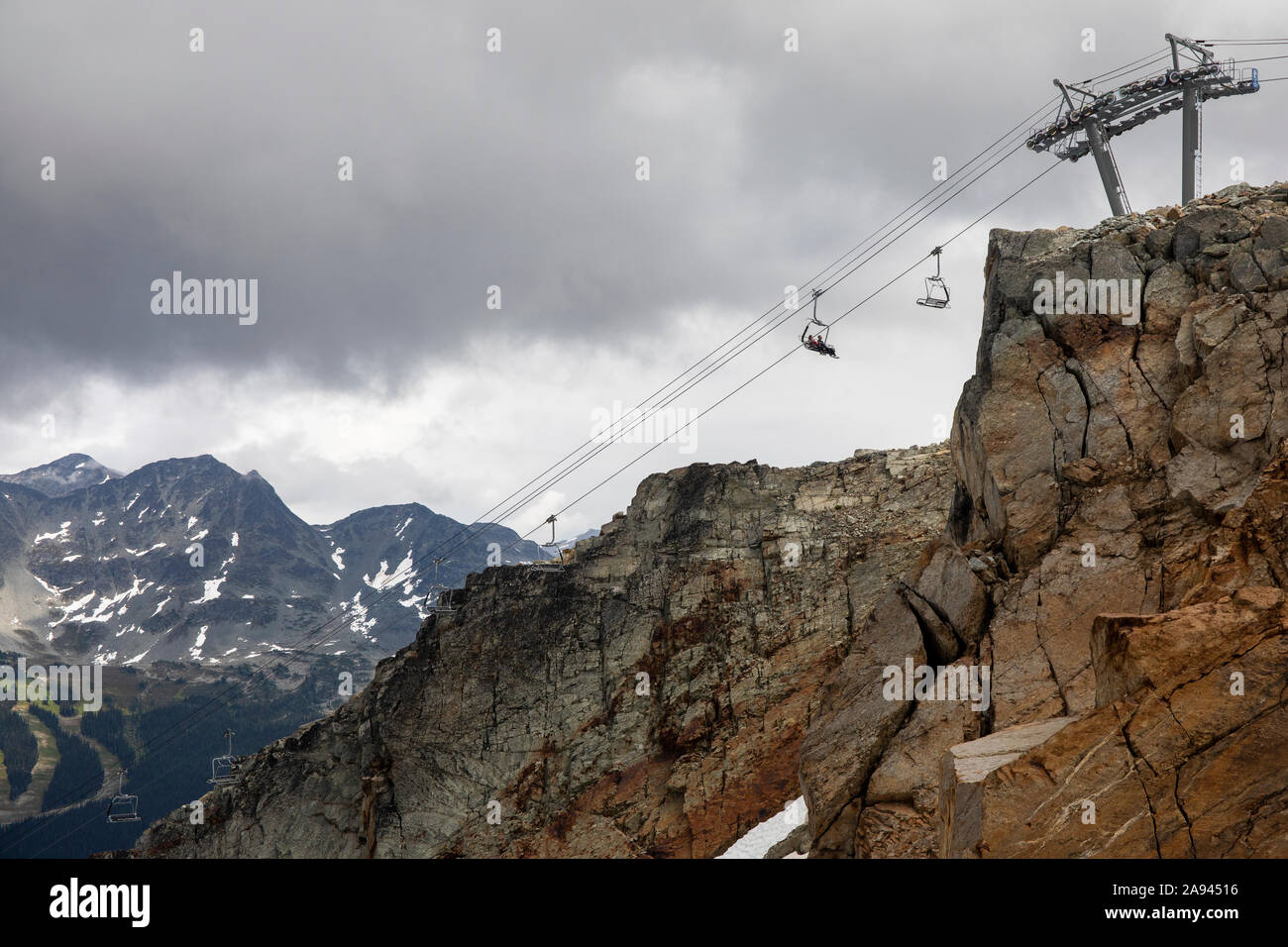 Whistler peak chair hi-res stock photography and images - Alamy