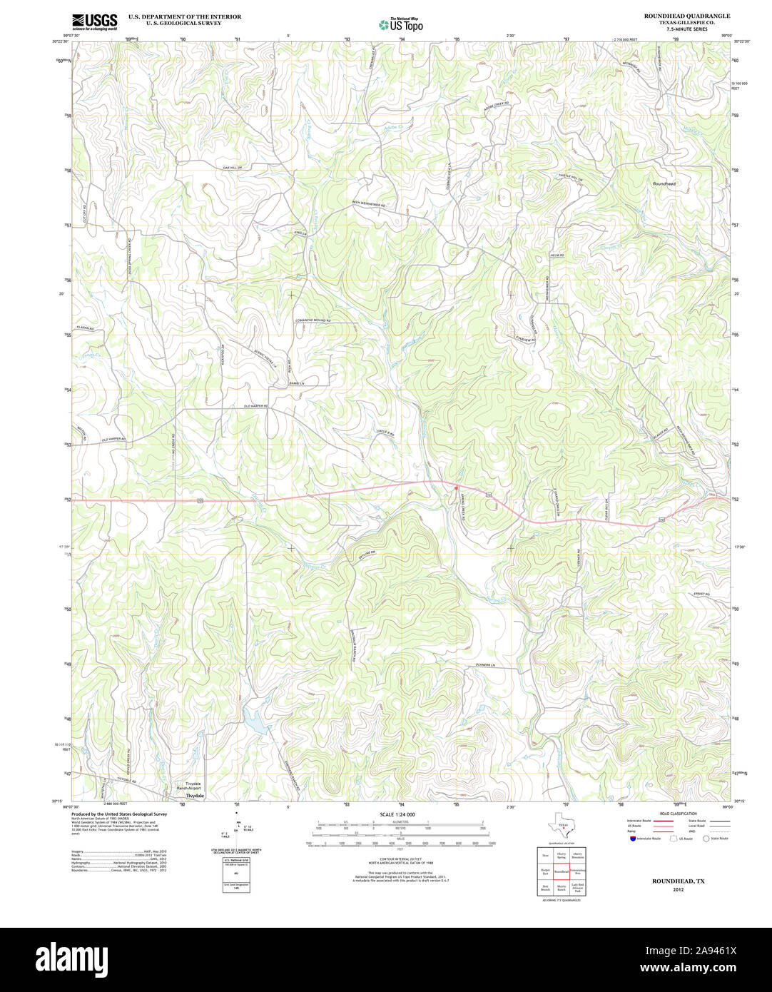 Map of roundhead Cut Out Stock Images & Pictures - Alamy