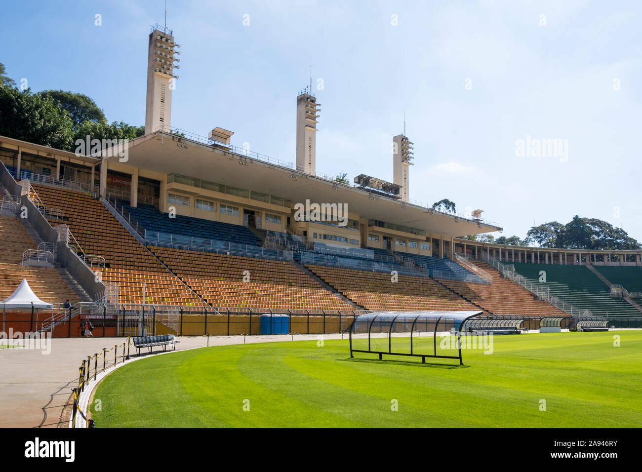 Pacaembu Stadium (Estadio Municipal Paulo Machado de Carvalho ...
