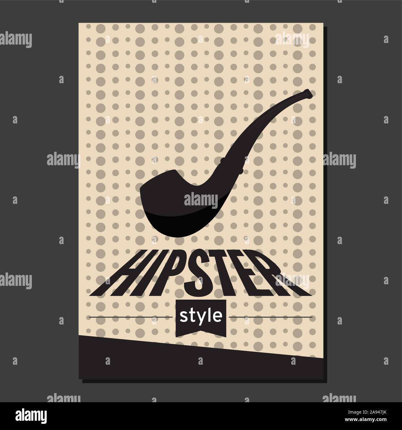 Vintage tobacco poster Stock Vector Images - Alamy