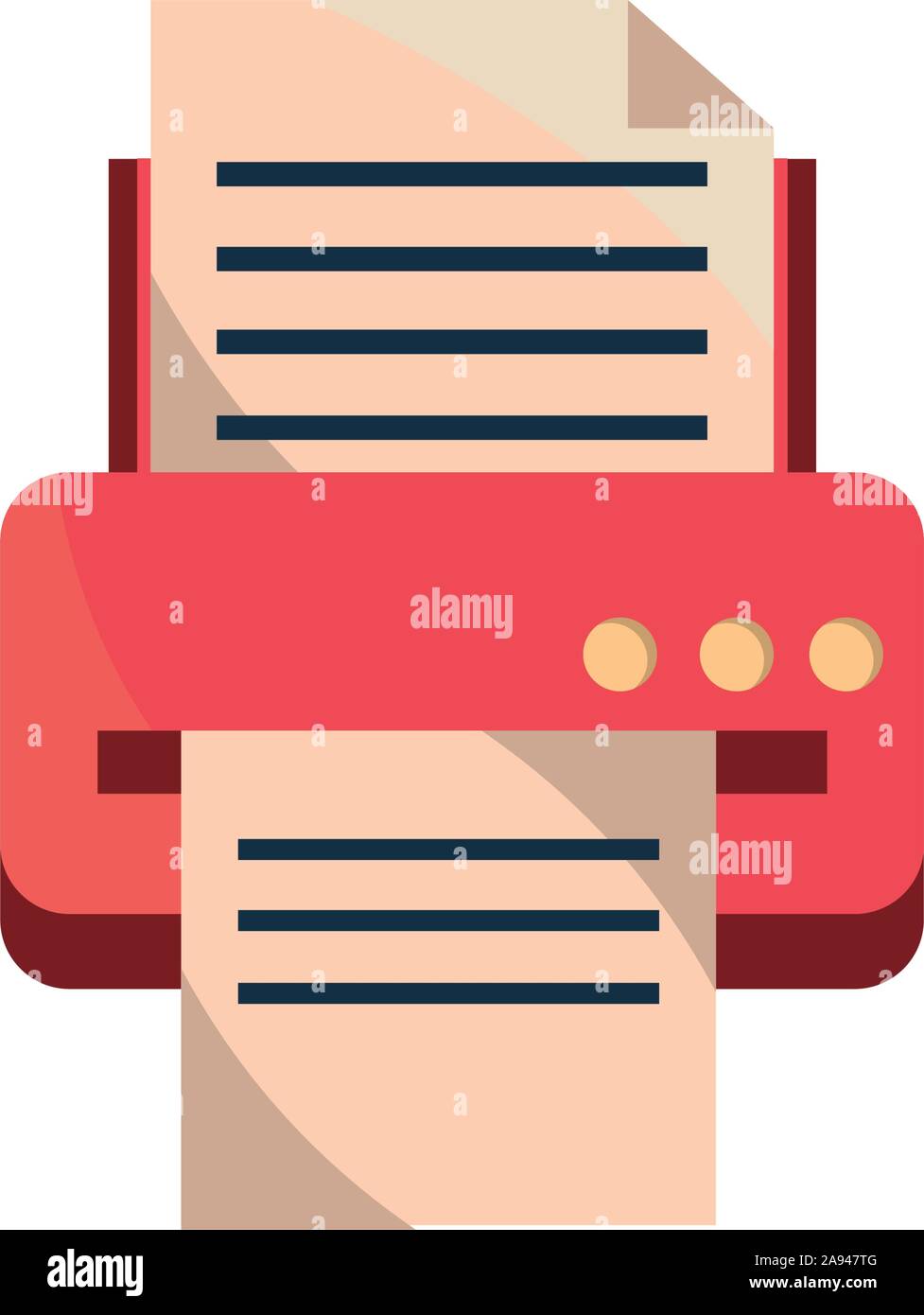 Copier woman Cut Out Stock Images & Pictures - Alamy