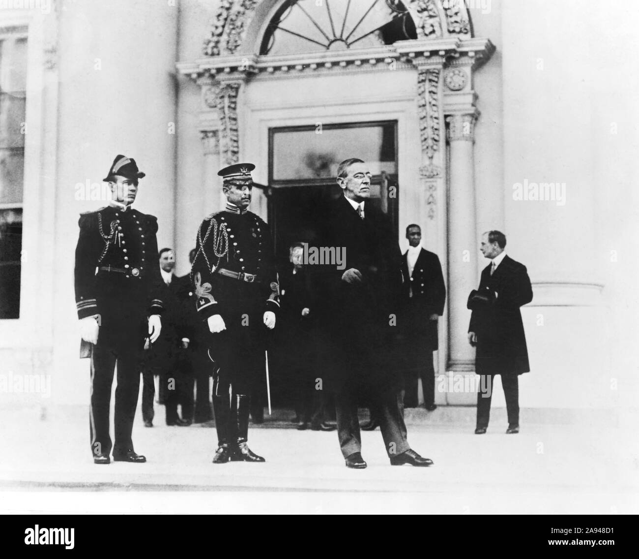 Woodrow wilson house Black and White Stock Photos & Images - Alamy