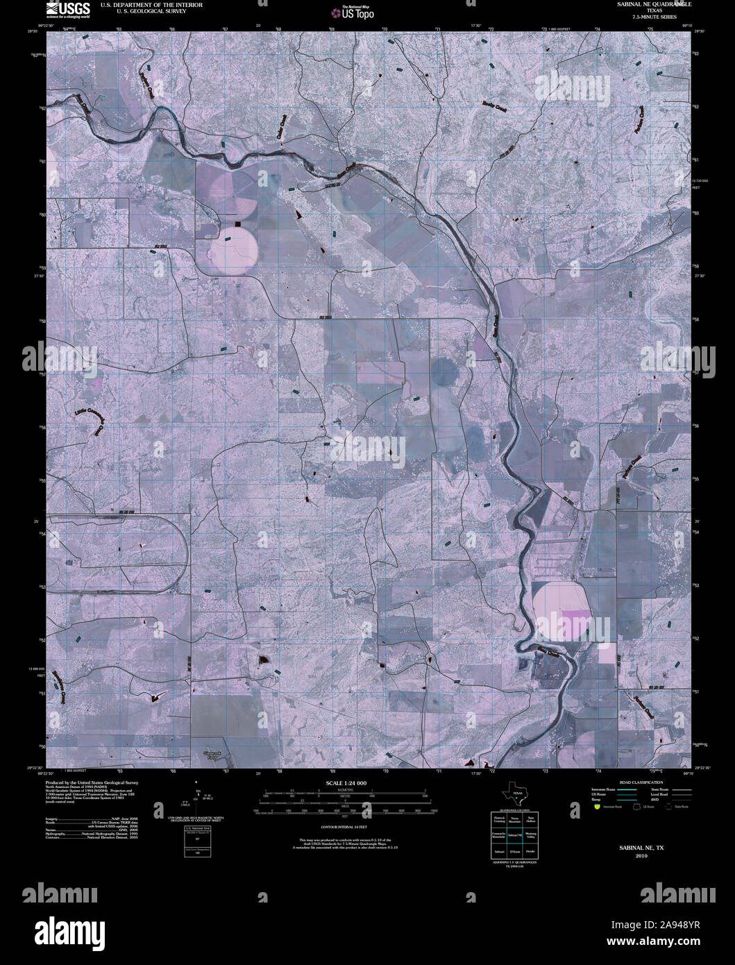 Sabinal texas map hi-res stock photography and images - Alamy