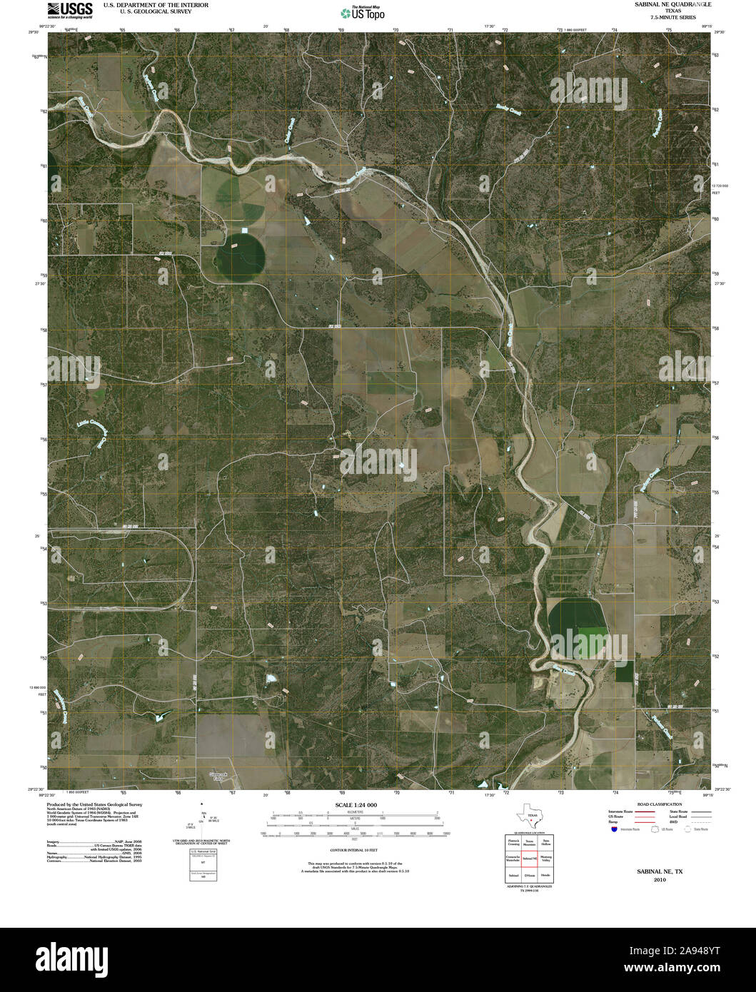 Sabinal map Cut Out Stock Images & Pictures - Alamy