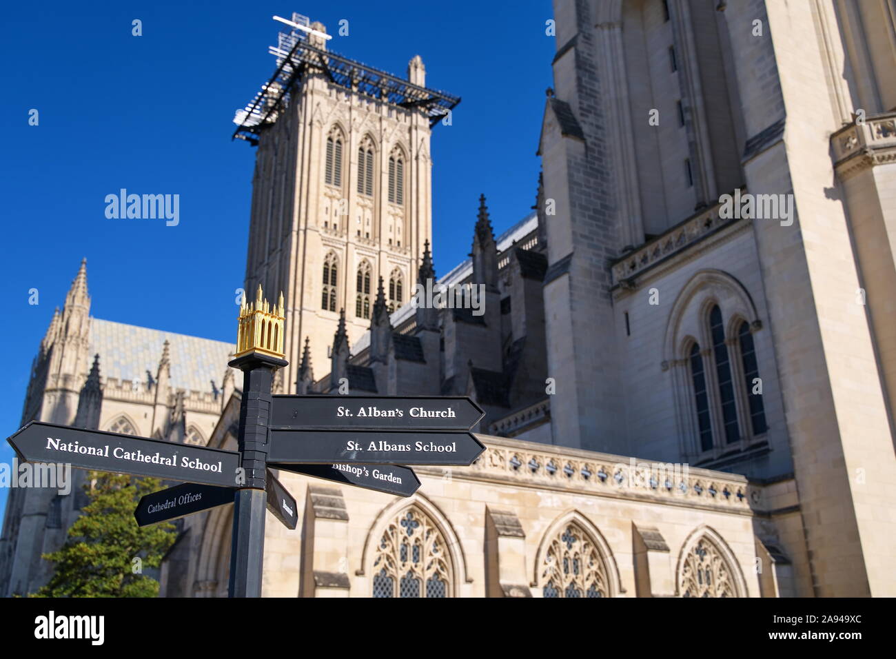 Washington national cathedral hi-res stock photography and images - Alamy