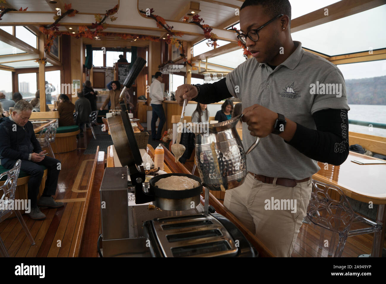 The fall foliage brunch cruise aboard Classic Harbor Line’s yacht ...